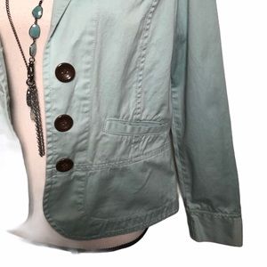 Ruff Hewn | Jackets & Coats | Ruff Hewn Mint 3 Button Jacket Med | Poshmark